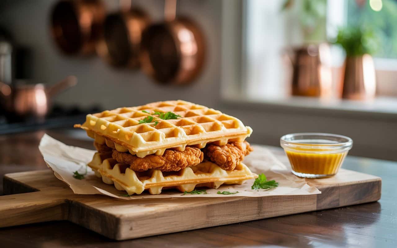 Savory Chicken Chaffles: A Keto Delight - cleaneatshub.com